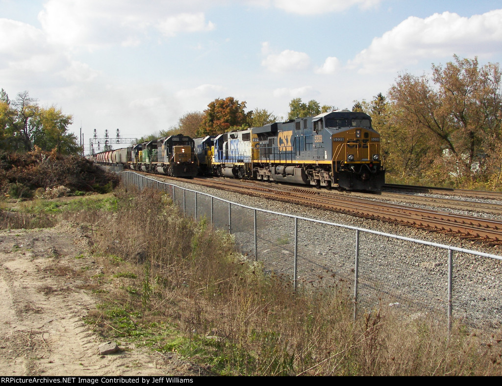 Two CSX Eastbounds